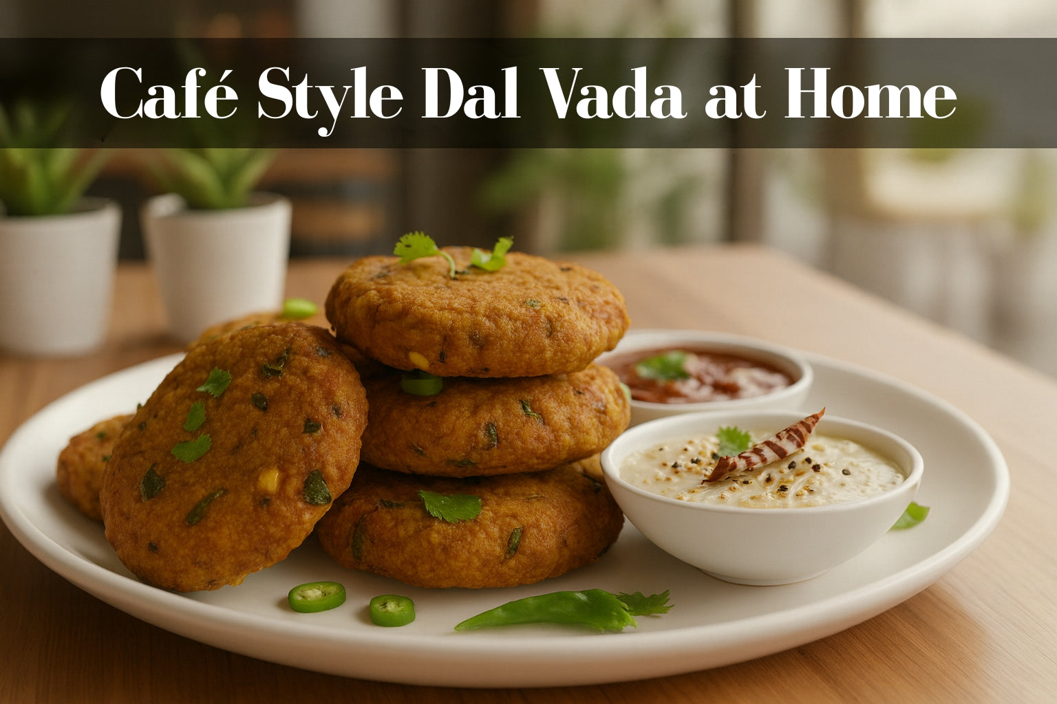 Café-Style Dal Vada at Home – Ambika Veg and Vegan Shop